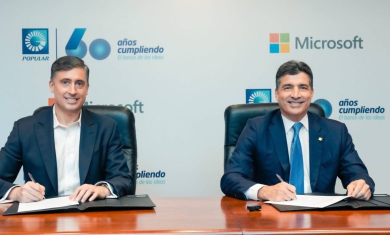 Banco Popular y Microsoft firman acuerdo por transformación digital de ...